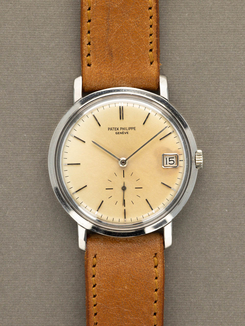Patek Philippe Calatrava Ref. 3445G - Patinated Dial