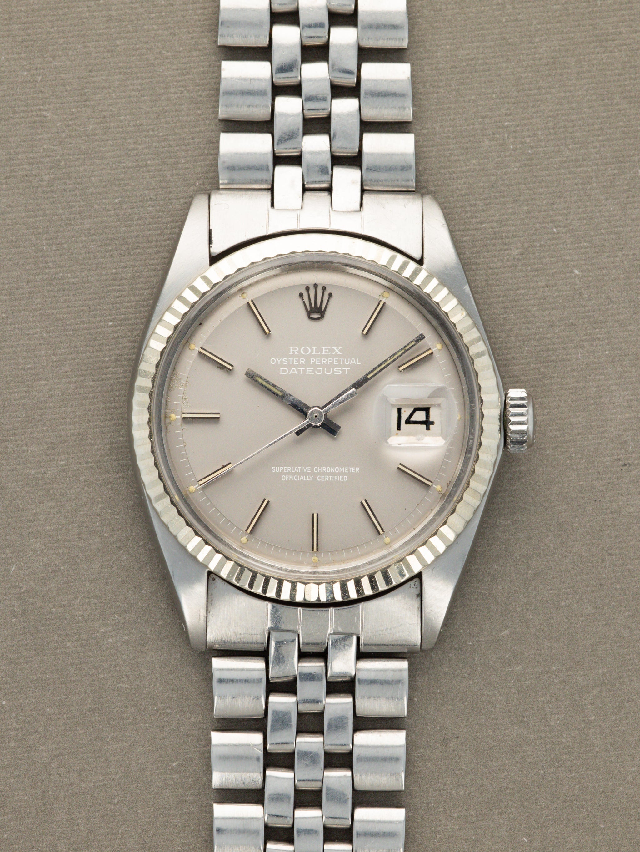Rolex Datejust Ref. 1601 - Grey 'Ghost' Dial