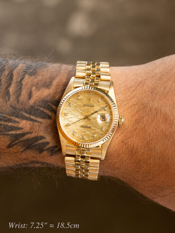Rolex Datejust Ref. 16018 & 69178 - His & Her Pair 'Chevy Diamond Jubi