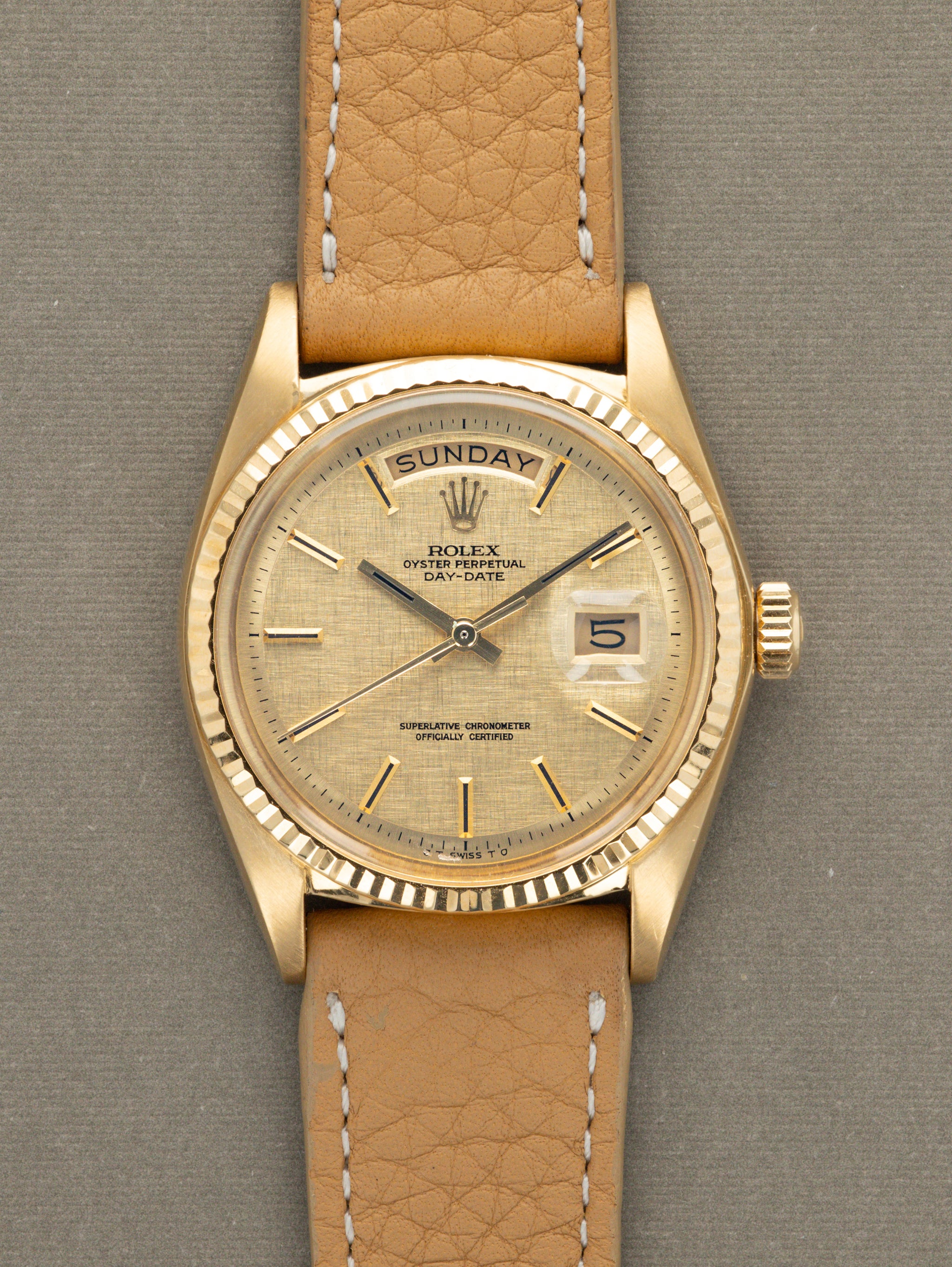 Rolex Day-Date Ref. 1803 - Linen Dial