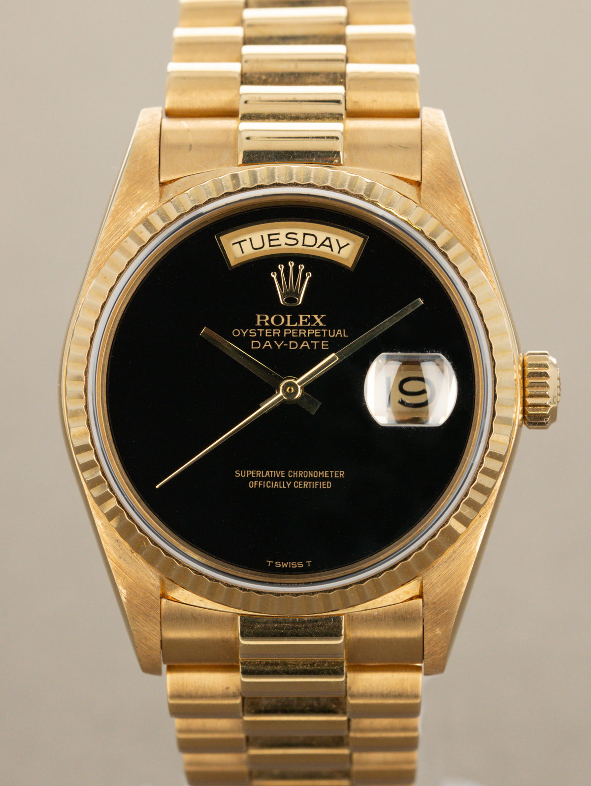 Rolex Day-Date Ref. 18038 - 'Onyx' Dial