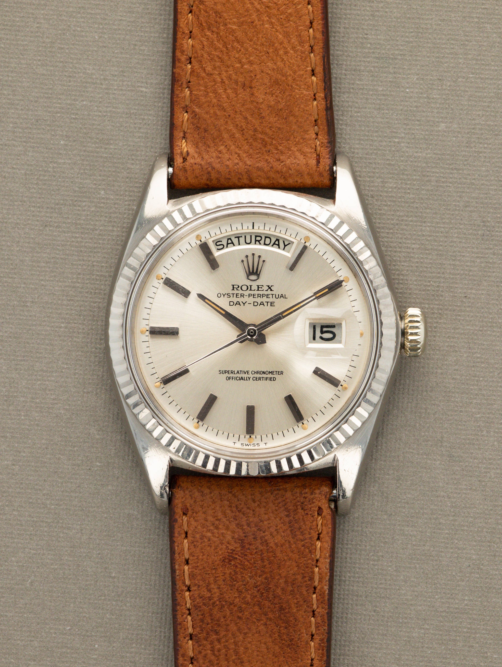 Rolex Day-Date Ref. 1803/9 - Sunburst Silver Dial