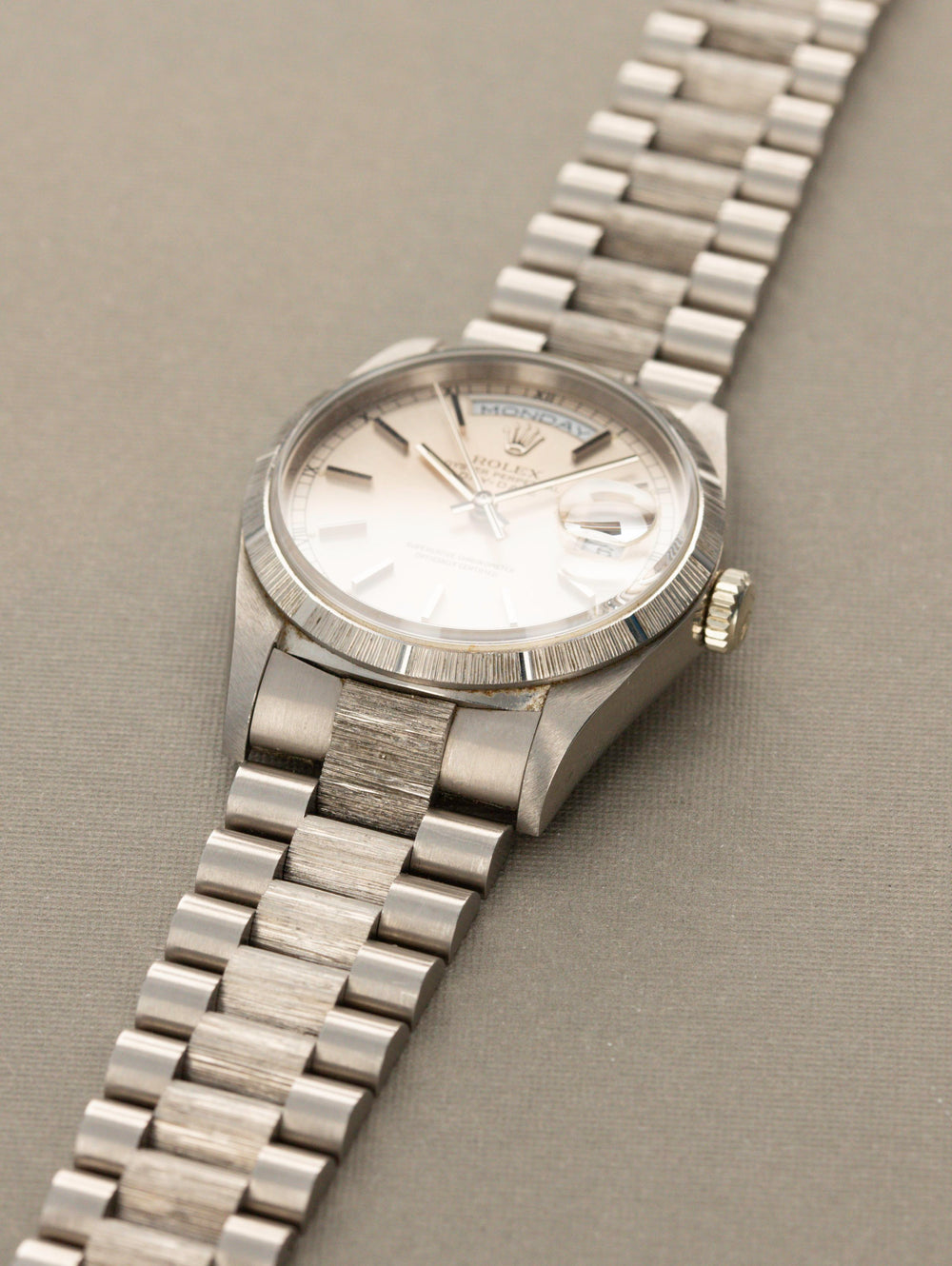 Rolex Day-Date Ref. 18249 - Bark Finish with Papers