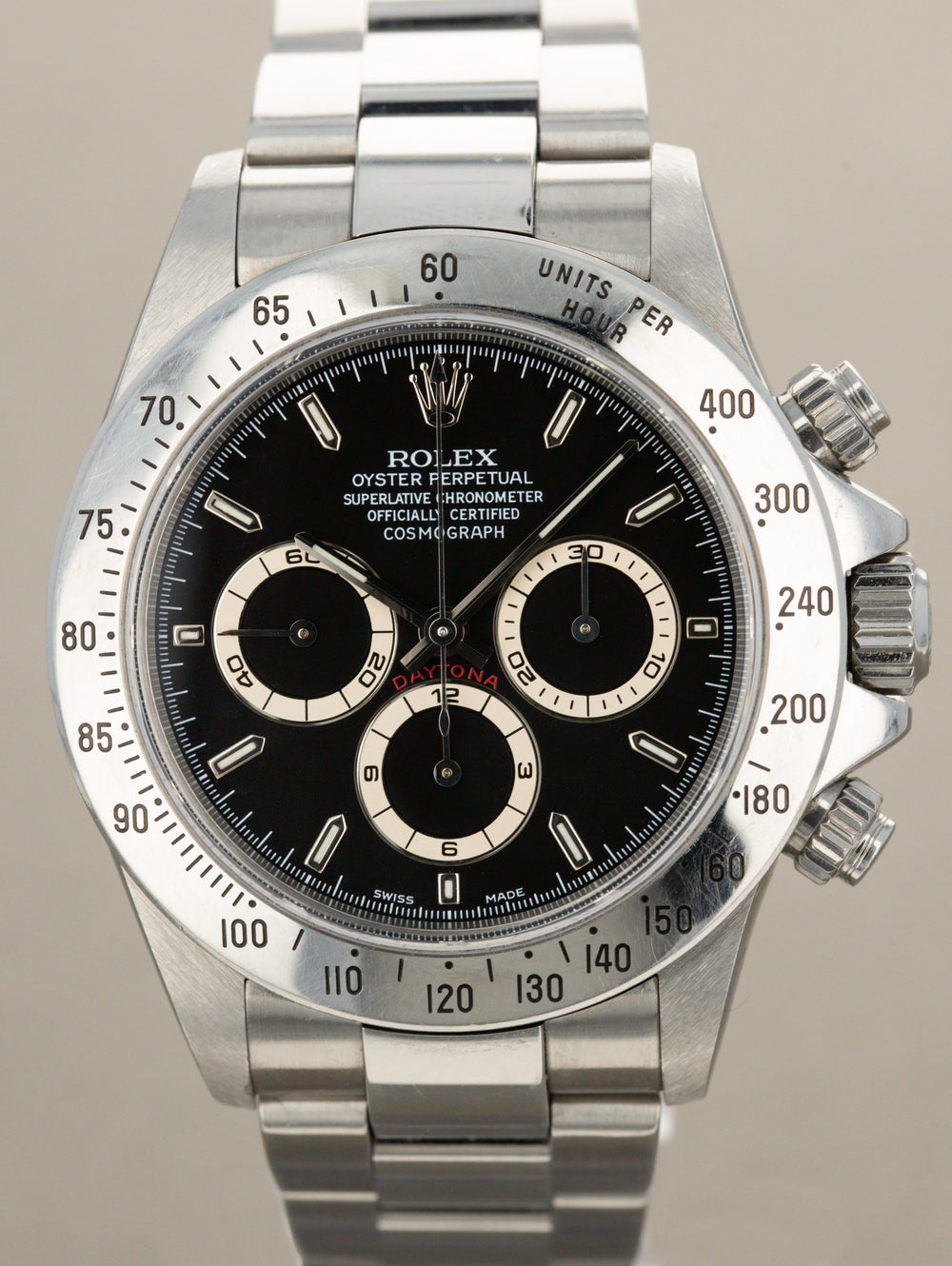 Rolex 'Zenith' Daytona Ref. 16520 - Mint Unpolished, with Boxes & Pape