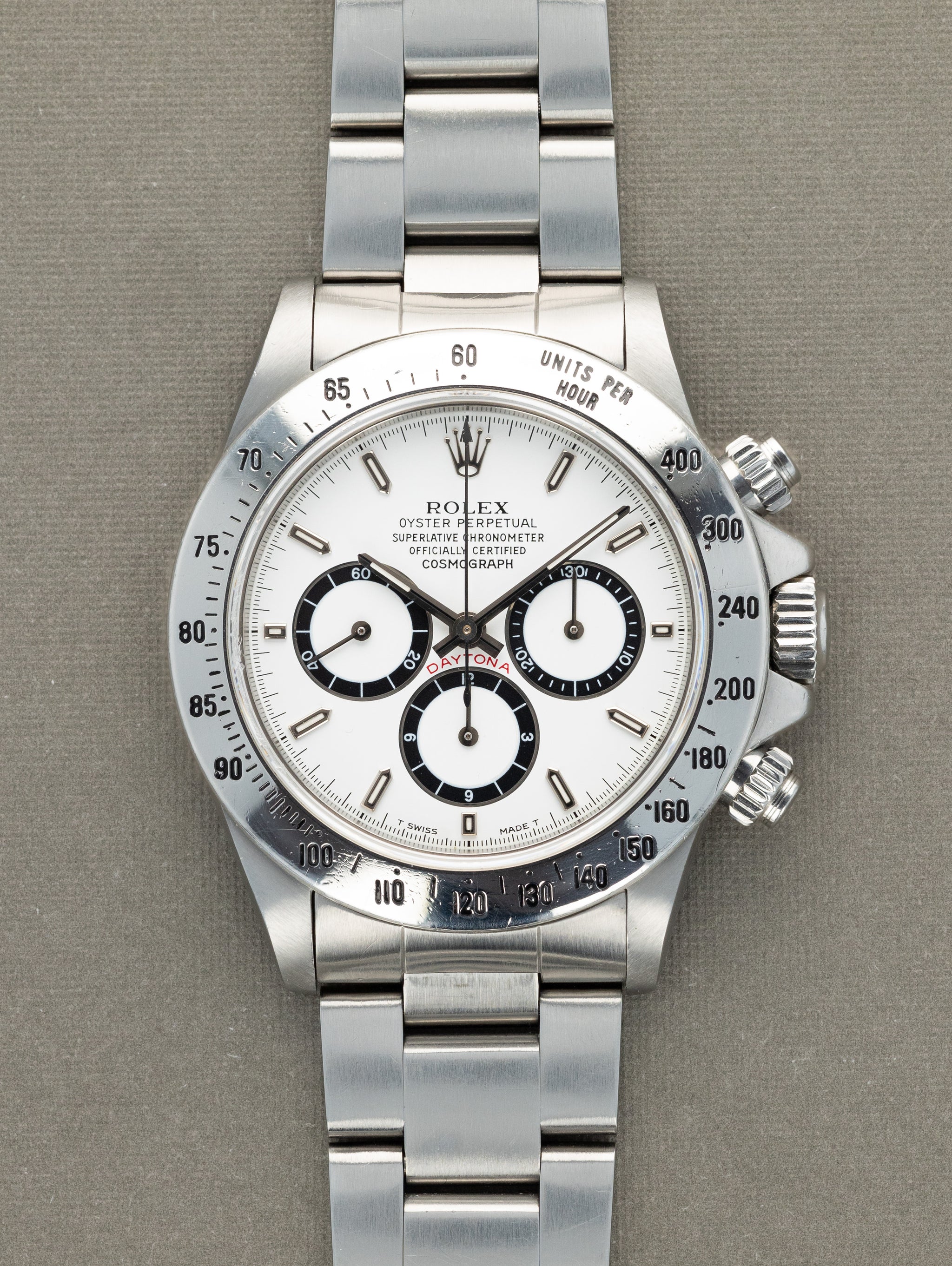 Rolex Daytona Ref. 16520 'Zenith' - White 'Inverted 6' Dial