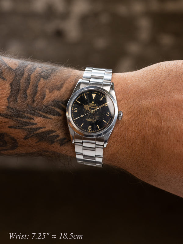 Rolex Explorer I Ref. 6610 - 'Antique' Tropical Dial