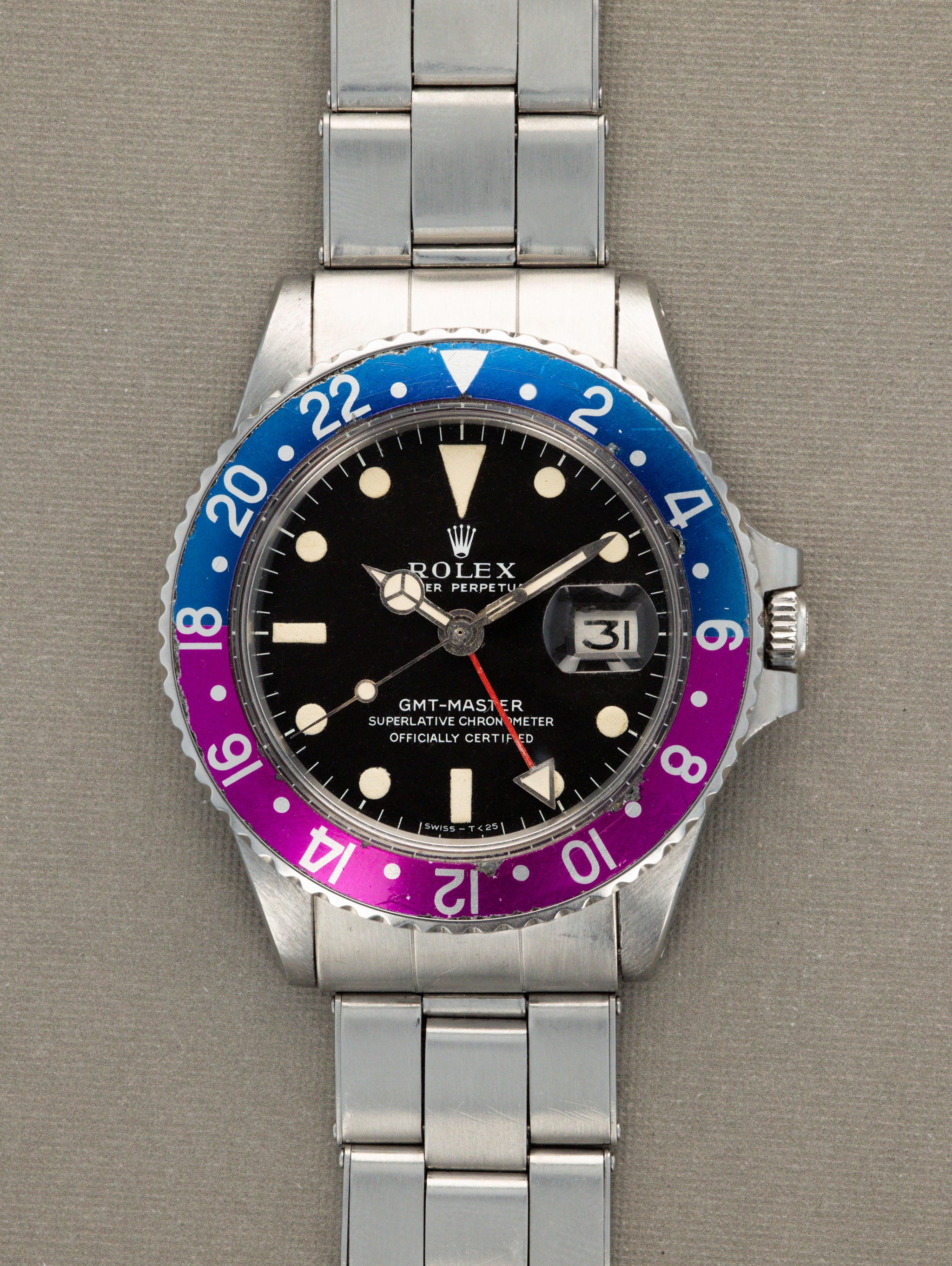 Rolex GMT-Master Ref. 1675 - 'Fuchsia' MK1