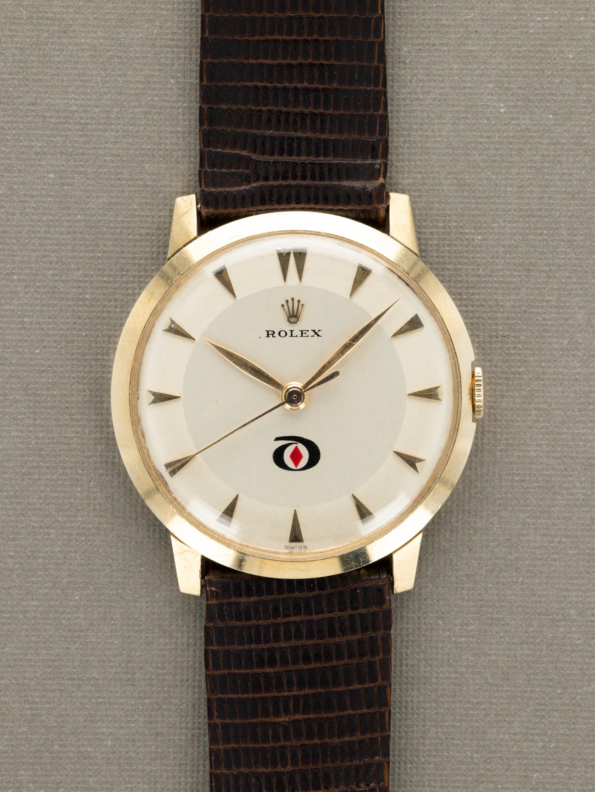 Rolex Ref. 3038 14k Diamond Alkaline Company Full Set