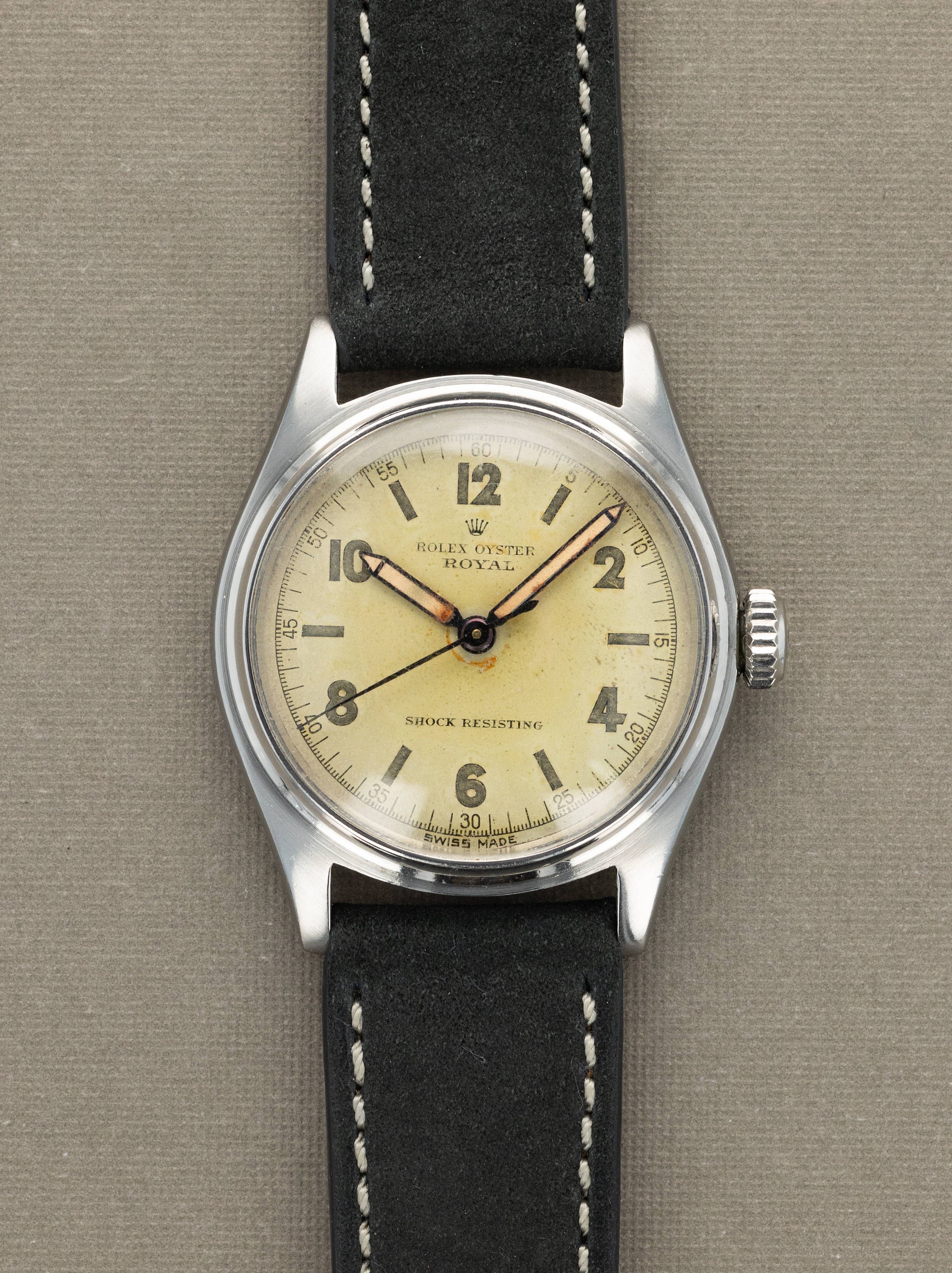 Rolex Oyster Royal Ref. 4444 - Silver 'Lemon' Patina Dial