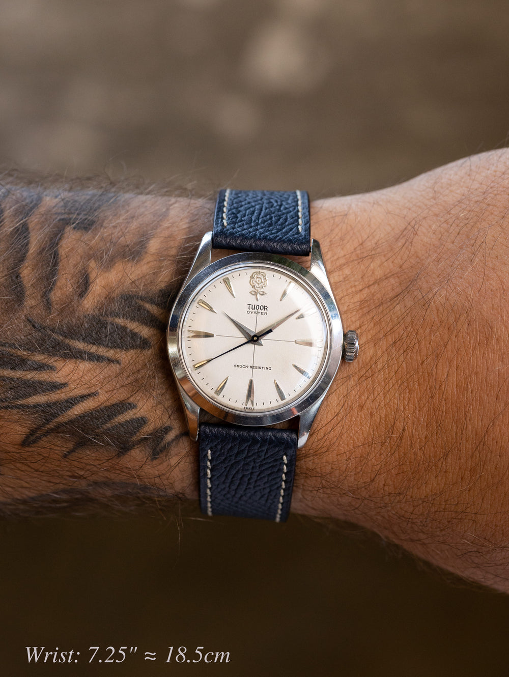 Tudor Oyster Ref. 7934 - Non-Luminous 'Big Rose Crosshair' Dial