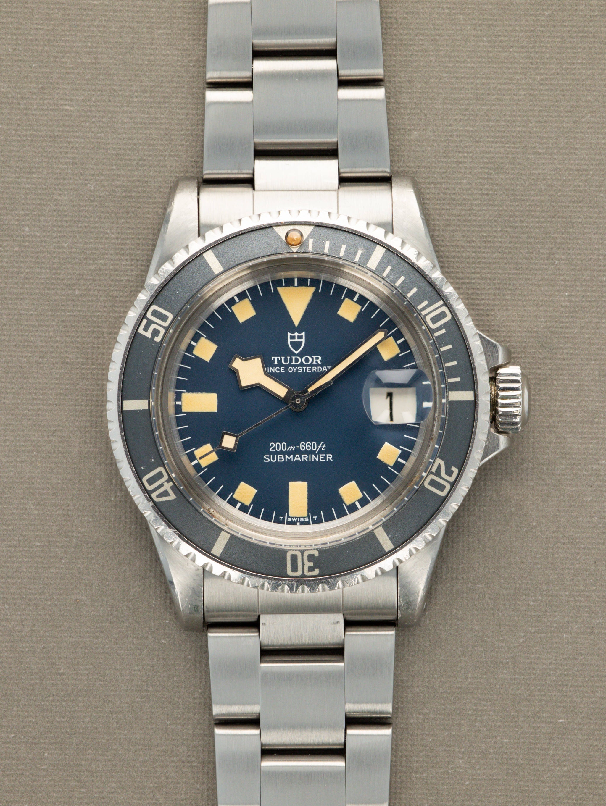 Tudor Submariner Ref. 94110 - Blue 'Snowflake' Unpolished