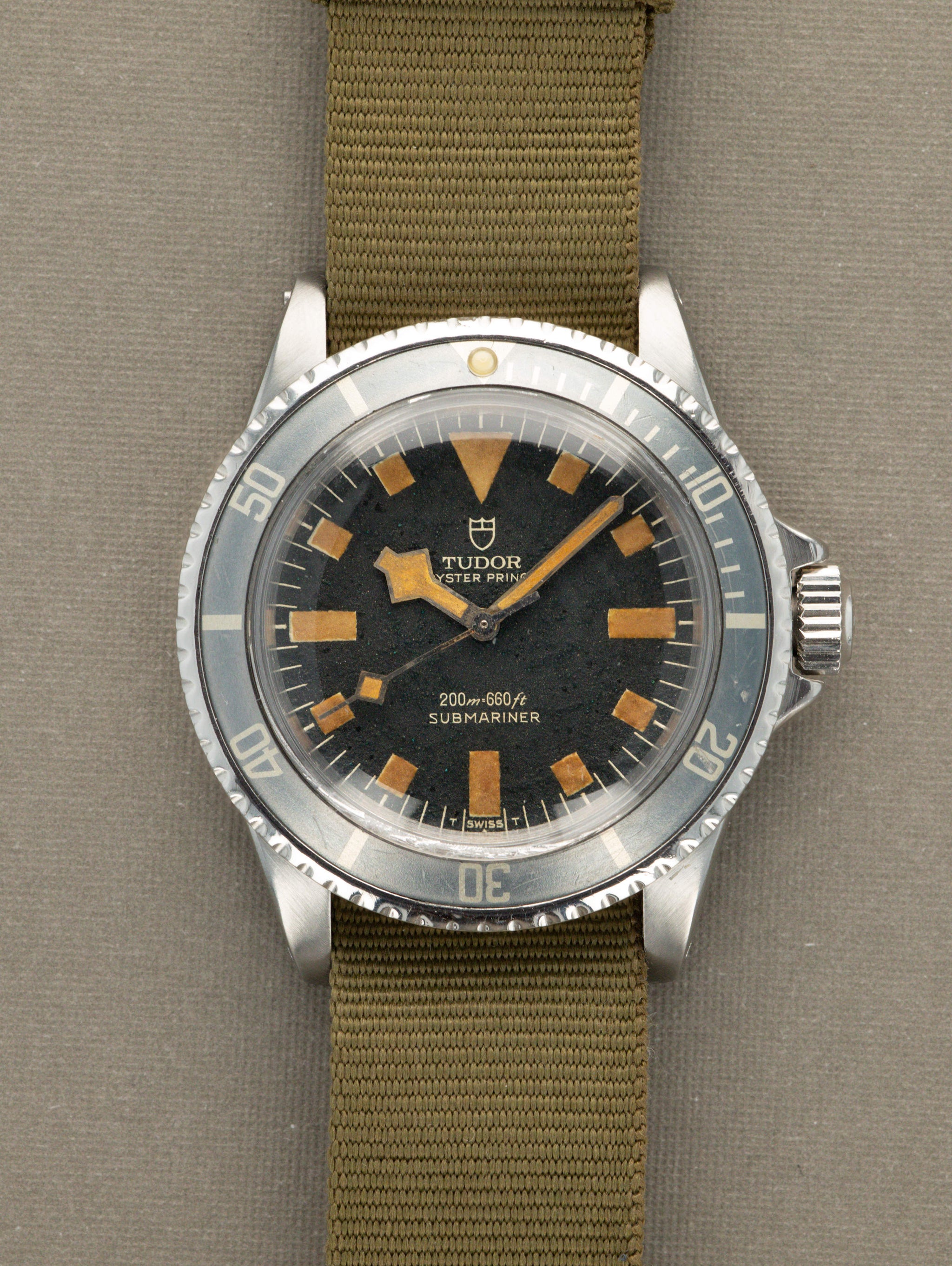 Tudor Submariner Ref. 7016/0 - Marine Nationale 'MN' Blue 'Snowflake'