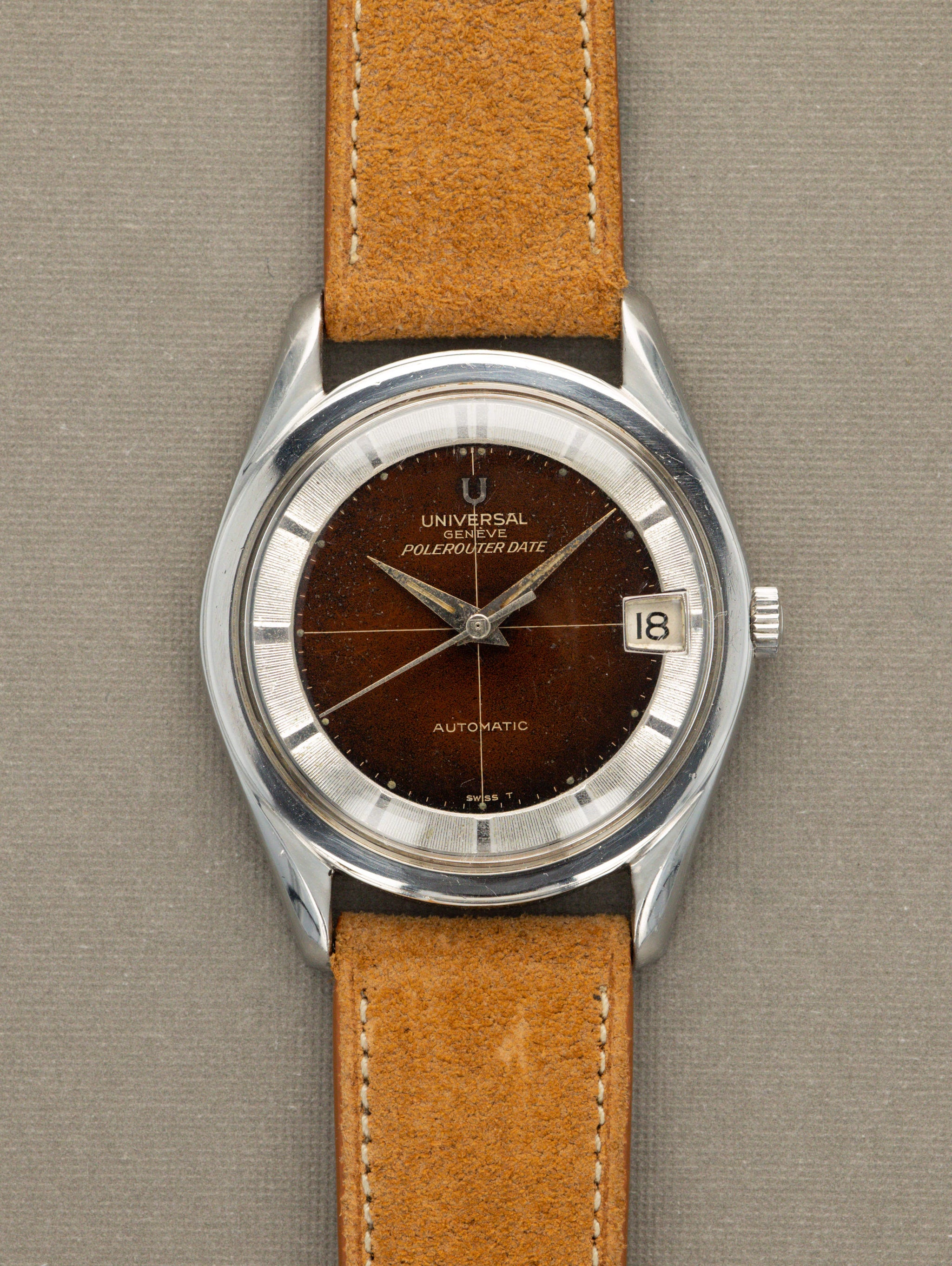 Universal Genève Polerouter Date Ref. 869111/01 - 'Tropical' Dial