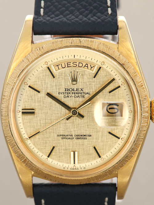 Rolex Day-Date Ref. 1807 Linen Unpolished