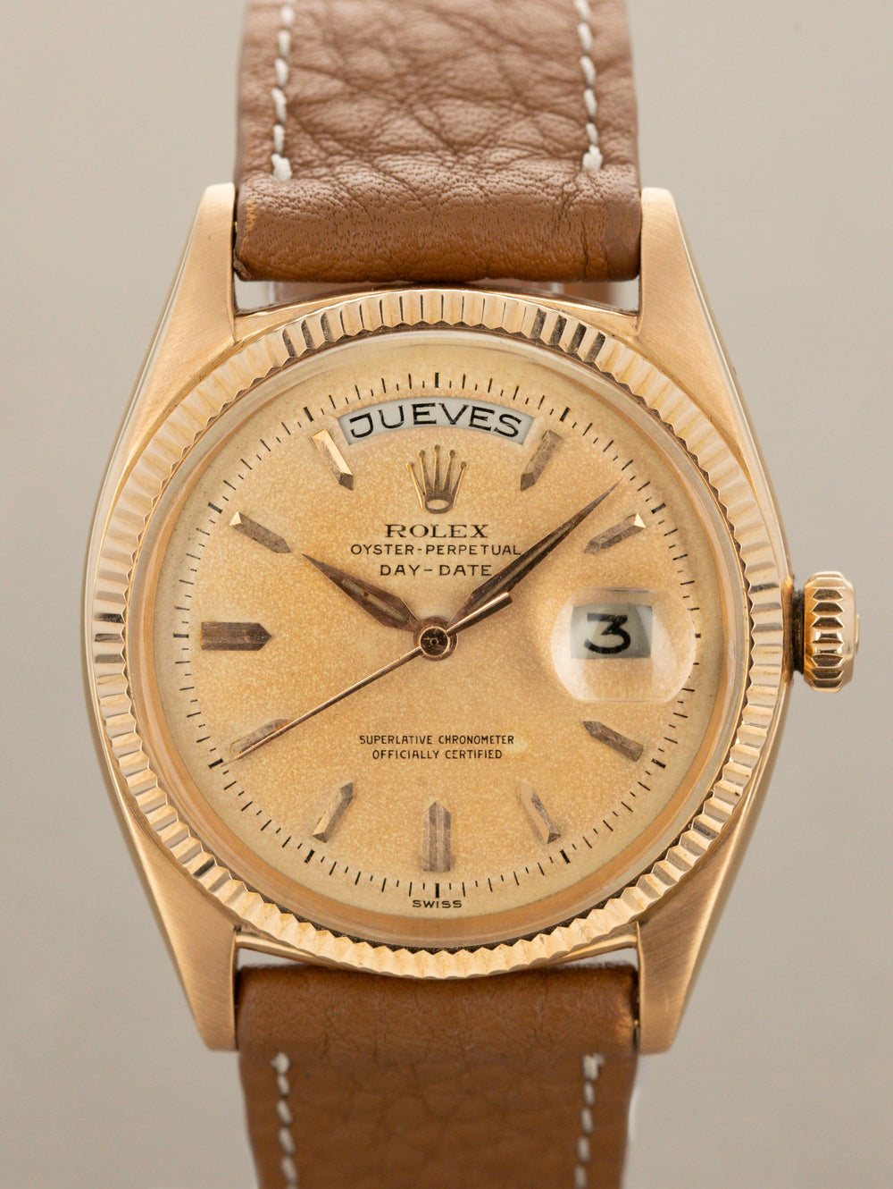 Rolex Day-Date Ref. 6611 - 18K Pink Gold