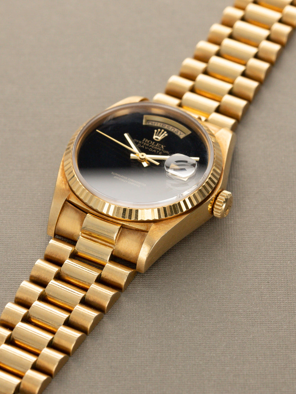 Rolex Day-Date Ref. 18038 - Onyx Dial