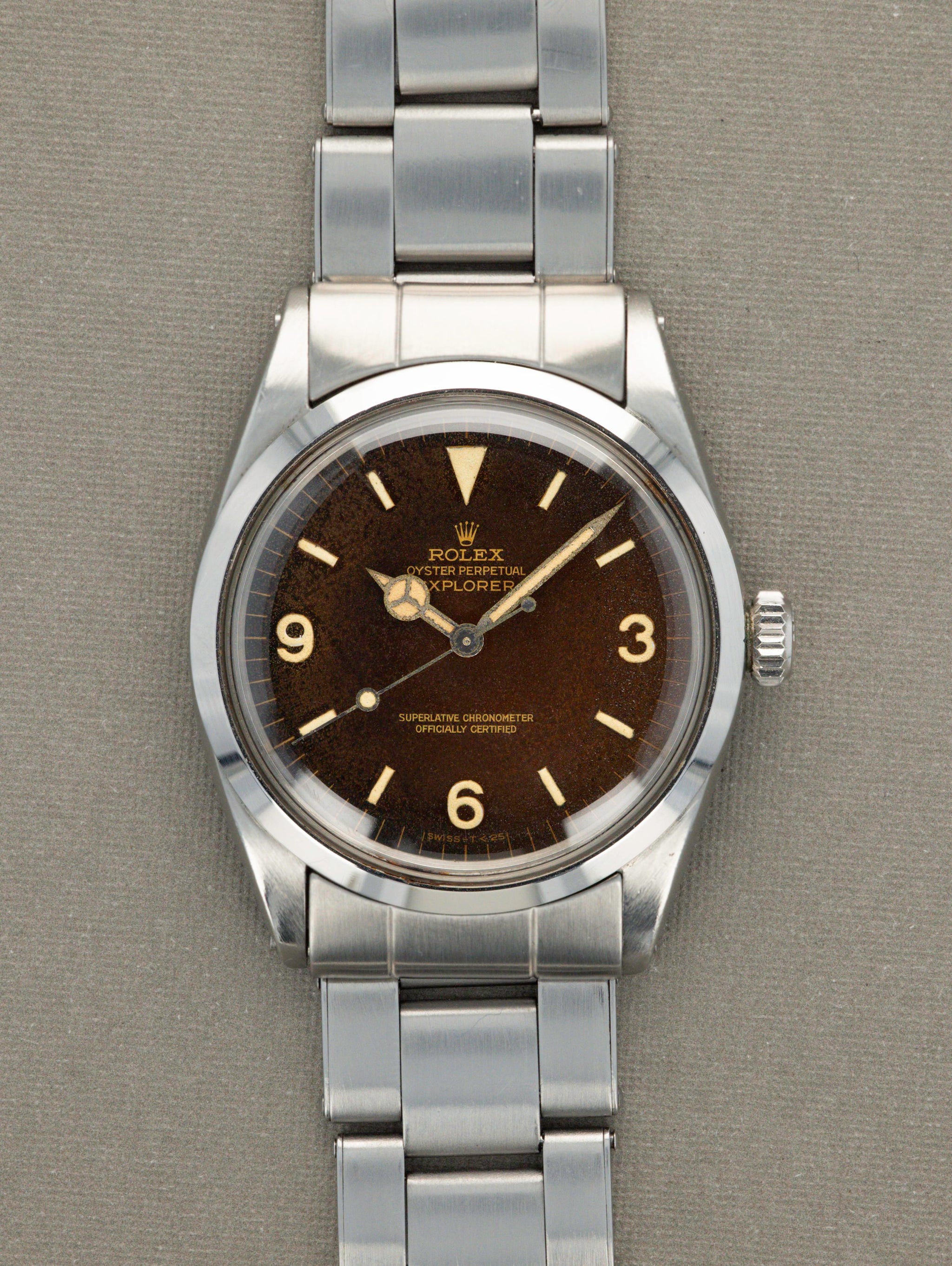 Rolex Explorer Ref. 1016 - Tropical Dial