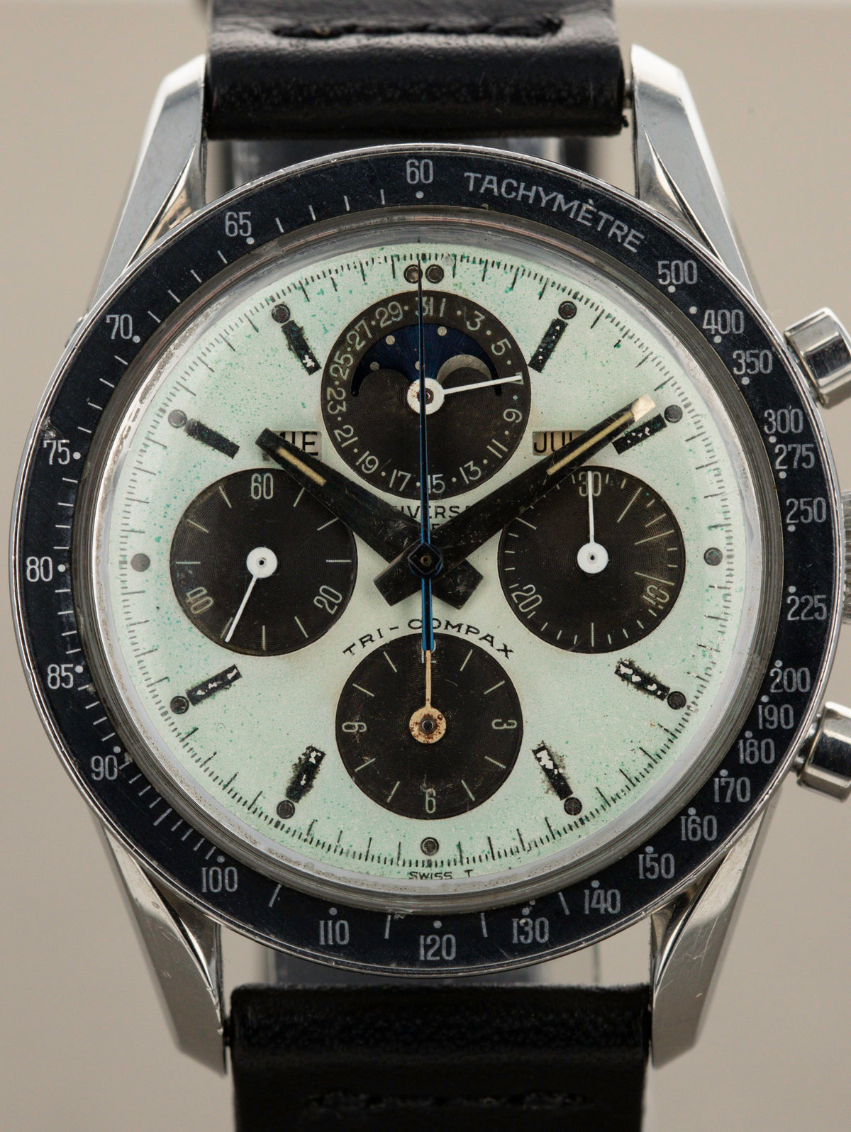 Universal Genève Tri-Compax Eric Clapton "Mint Chocolate Chip"